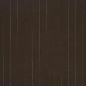 INDOCHINO Howell Wool Stretch Chalk Stripe Dark Blazer - Brown