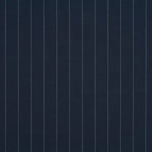 INDOCHINO Howell Wool Stretch Chalk Stripe Midnight Suit - Blue