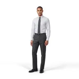 INDOCHINO Monviso High Twist Traveler Charcoal Pants - Gray