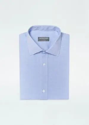 INDOCHINO Helmsley Oxford Shirt - Blue