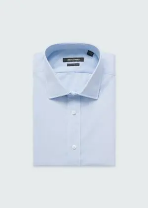 INDOCHINO Helston Anti-wrinkle Shirt - Blue