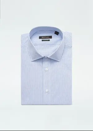 INDOCHINO Harrow Stripe Shirt - Blue