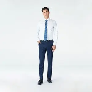INDOCHINO Harrogate Glen Check Midnight Pants - Blue