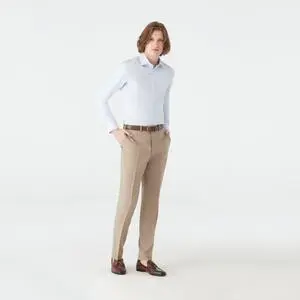 INDOCHINO Hamilton Sharkskin Pants - Sand