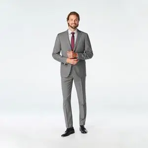 INDOCHINO Highbridge Nailhead Blazer - Gray