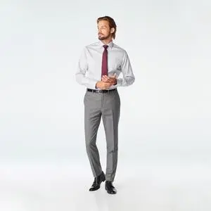INDOCHINO Highbridge Nailhead Pants - Gray
