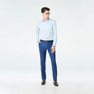 INDOCHINO Hayle Sharkskin Pants - Blue