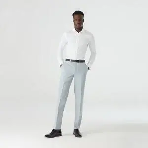 INDOCHINO Stapleford Seersucker Dove Pants - Gray