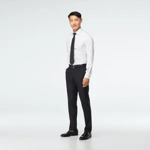 INDOCHINO Highbridge Herringbone Pants - Black