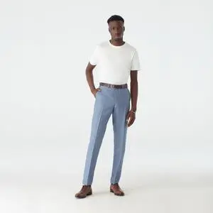 INDOCHINO Kelbrook Check Light Pants - Blue