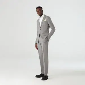 INDOCHINO Kelbrook Check Light Blazer - Gray