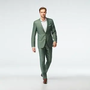 INDOCHINO Sailsbury Linen Suit - Green