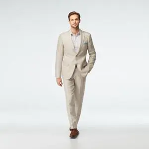 INDOCHINO Sailsbury Linen Cream Blazer - Brown
