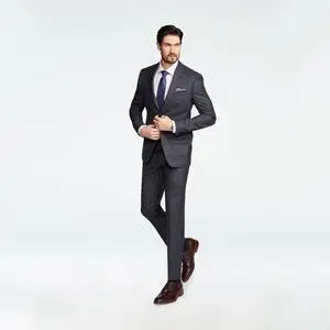 INDOCHINO Harrogate Charcoal Suit - Gray