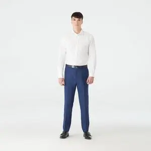 INDOCHINO Kelly Wool Silk Pants - Navy