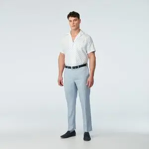 INDOCHINO Kettering Glen Check Light Pants - Blue
