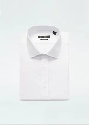 INDOCHINO Halesworth Basketweave Shirt - White