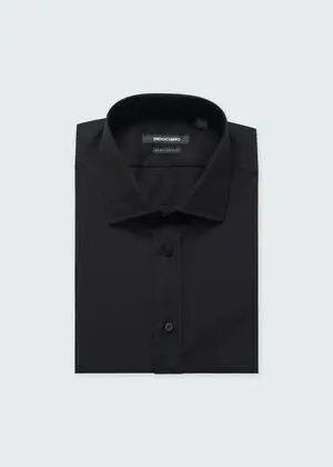 INDOCHINO Helston Anti-wrinkle Shirt - Black