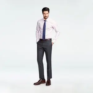 INDOCHINO Harrogate Charcoal Pants - Gray