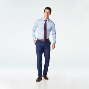 INDOCHINO Hemsworth Stripe Pants - Navy