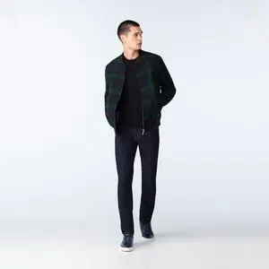 INDOCHINO Bradford Buffalo Plaid Hunter Bomber Jacket - Green