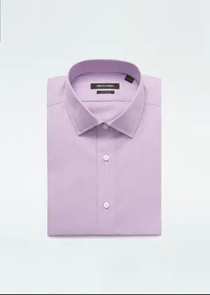 INDOCHINO Hadleigh Plaid Lavender Shirt - Purple