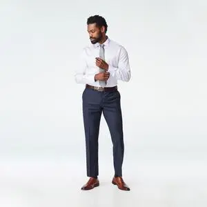 INDOCHINO Highbridge Nailhead Navy Pants - Blue