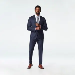 INDOCHINO Highbridge Nailhead Navy Suit - Blue