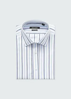 INDOCHINO Stroud Stripe Light Blue Shirt
