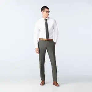 INDOCHINO Monza Royal Flannel Pants - Olive