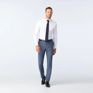 INDOCHINO Monza Royal Flannel Stone Pants - Blue