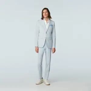 INDOCHINO Loddon Stripe Light Blazer - Blue