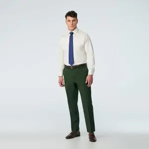 INDOCHINO Loddon Waffle Check Olive Pants