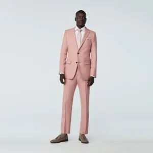 INDOCHINO Monza Flannel Rose Suit - Pink