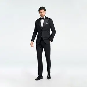 INDOCHINO Hampton Tuxedo Suit - Black