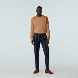 INDOCHINO Bardwell Stripe Pants - Navy