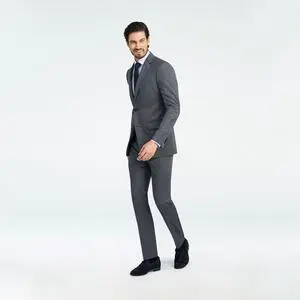 INDOCHINO Hereford Cavalry Twill Blazer - Gray
