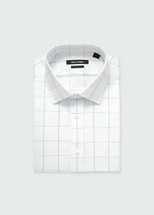 INDOCHINO Hyde Check Shirt - Blue