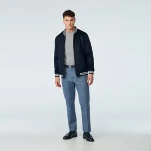 INDOCHINO Varsity Bomber Jacket - Navy