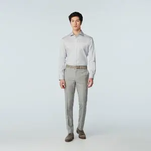 INDOCHINO Lydney Check Light Pants - Gray