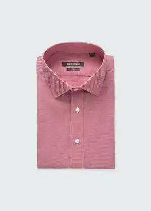 INDOCHINO Hanwell Mini Gingham Shirt - Red