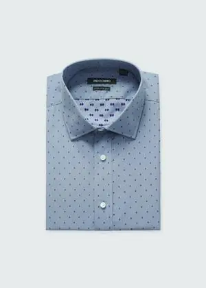 INDOCHINO Hyde Dobby Shirt - Blue