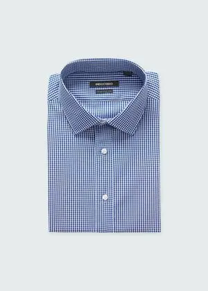 INDOCHINO Hyde Gingham Shirt - Blue