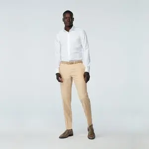 INDOCHINO Norwich Wool Stretch Pants - Sand