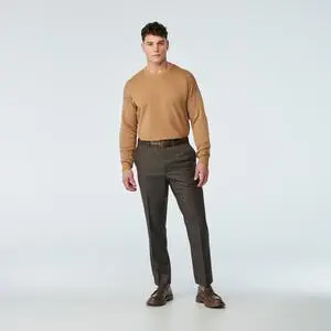 INDOCHINO Highbridge Nailhead Pants - Brown
