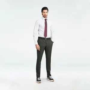 INDOCHINO Hayward Flannel Pants - Olive