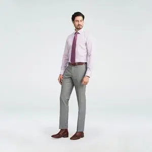 INDOCHINO Hayle Sharkskin Light Pants - Gray