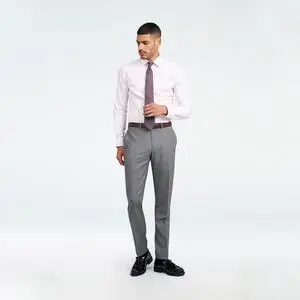 INDOCHINO Hayle Sharkskin Pants - Gray