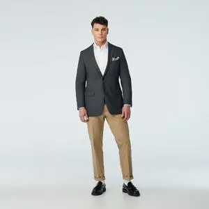 INDOCHINO Hatton Twill Blazer - Gray