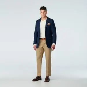 INDOCHINO Hatton Twill Blazer - Navy